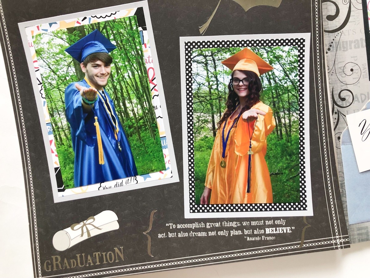 Graduation Scrapbook Page Ideas Kids Scrapbook Albums Project | Nick