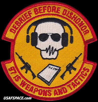 USAF 97th INTELLIGENCE SQ -WEAPONS & TACTICS- Offutt AFB, NE- ORIGINAL ...