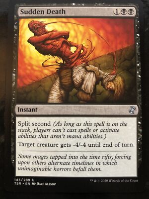 MTG Sudden Death Time Spiral Remastered 143/289 Regular Uncommon NM ...