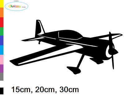 Flugzeug Aufkleber Auto und Wandtattoo Pilot Motor Flieger Katana ...