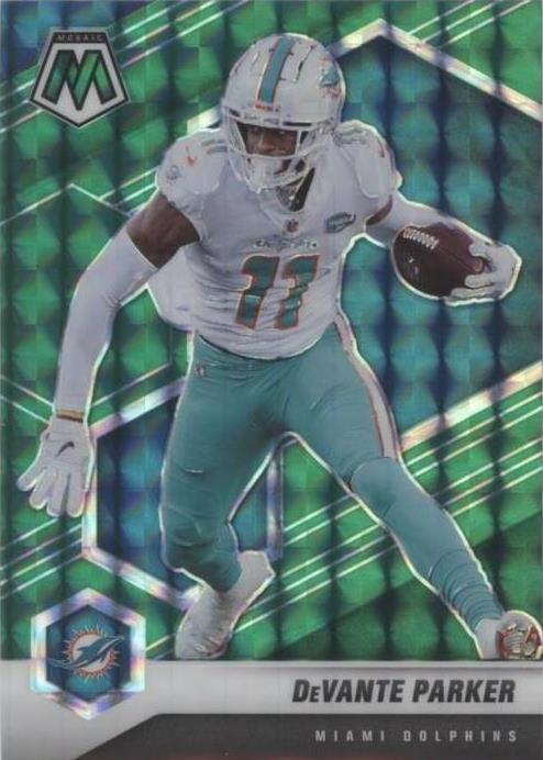 2021 Panini Mosaic - Devante Parker #126 Green Mosaic Prizm for sale online | eBay