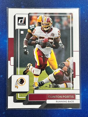2022 Donruss #185 Clinton Portis Washington Commanders | eBay