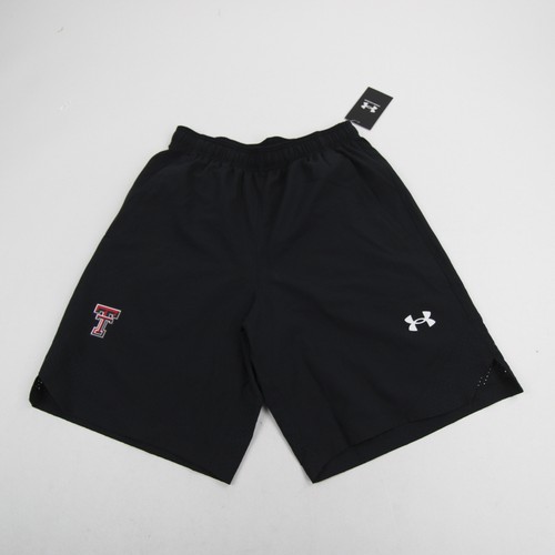 Texas Tech Red Raiders Under Armour Athletic Shorts Men's Black New | eBay