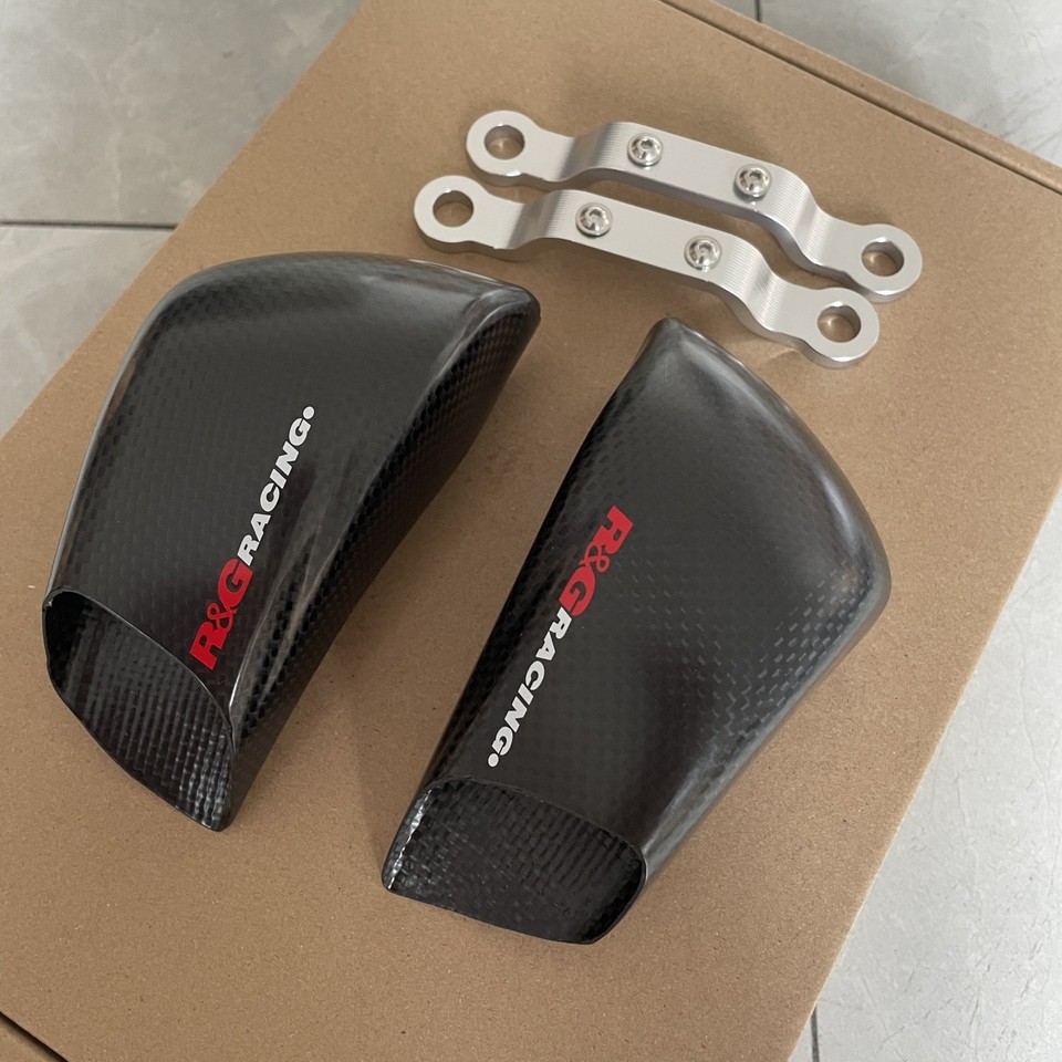 Caliper Carbon 100% Fiber Disk Cooler Air Duct For BMW S1000RR 2025 R&G ...