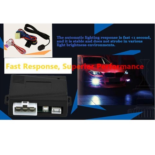 9-16V Car Headlight Automatic Turn ON/OFF Switch Light Sensor Kit Quick ...