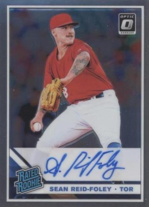 2019 Panini Donruss Optic - Rated Rookie Signatures Sean Reid-Foley # ...