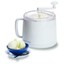 Donvier Manual Hand-Crank 1-Quart Ice Cream Maker - White 65506074504 ...