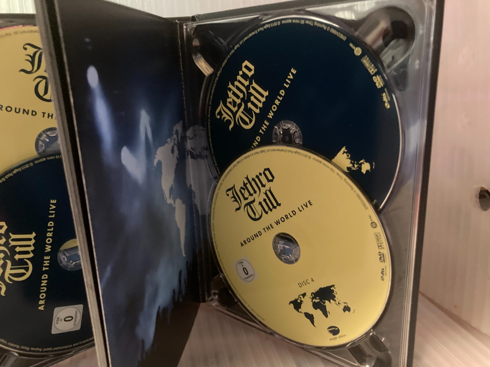 Around the World Live by Jethro Tull (DVD, Jun-2013, 4 Discs, Eagle ...