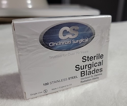 Cincinnati Surgical 100 Scalpel Blades #15T Dental ENT Compare To Swann ...
