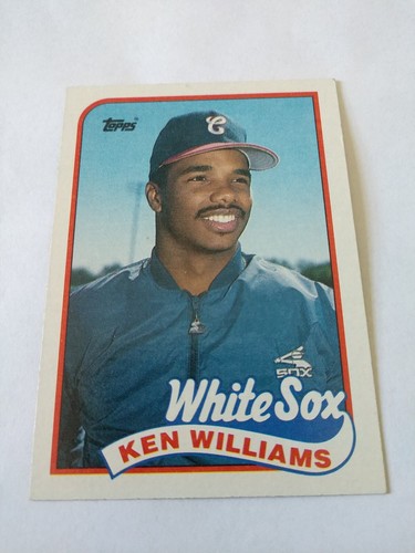 1989 Topps #34 KEN WILLIAMS Chicago White Sox | eBay
