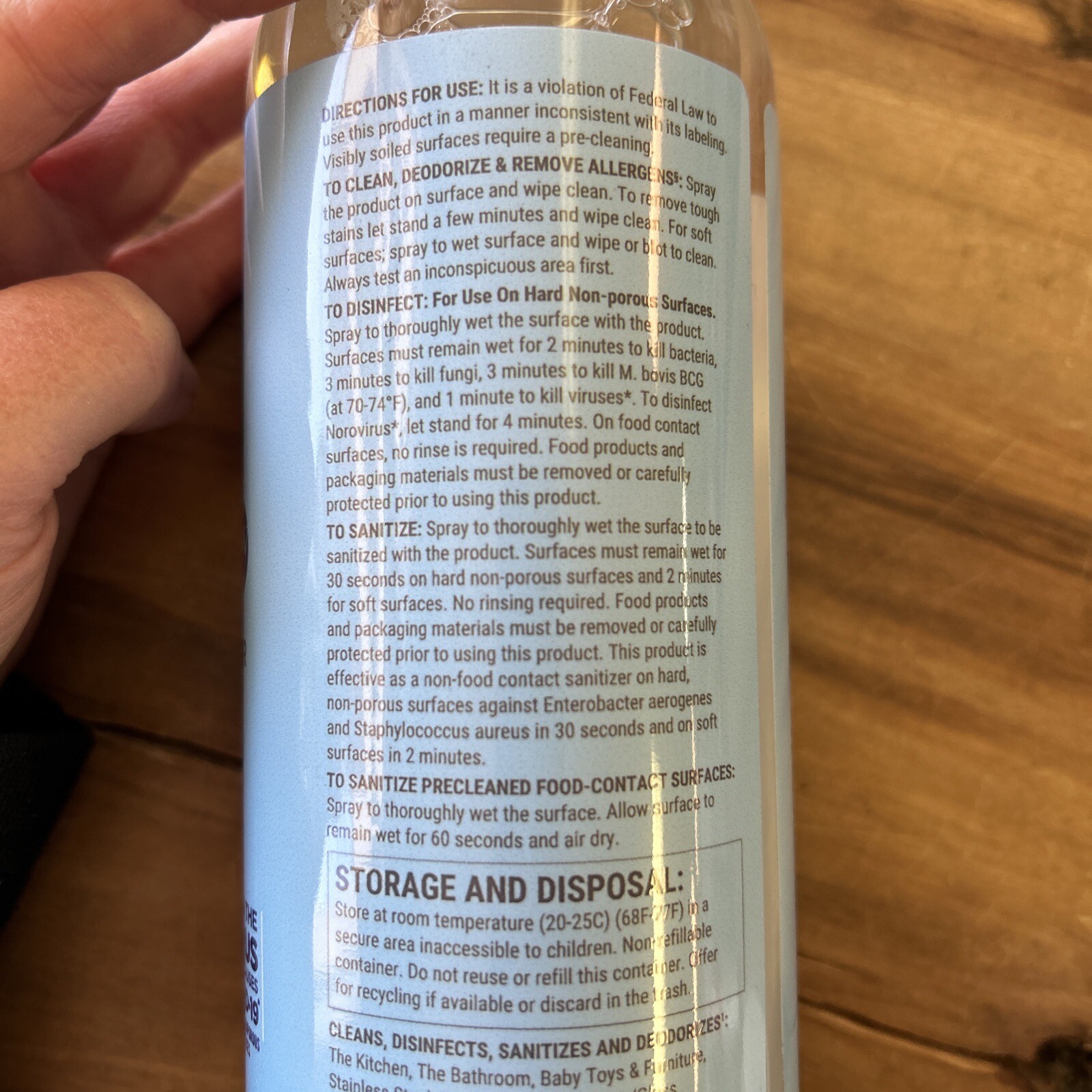 2 CLEAN BOSS by Joy Multi-surface Disinfectant Cleaner 24 oz Fresh ...