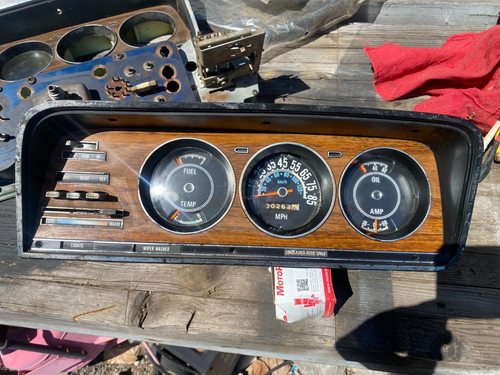 73-85 AMC Jeep J10 Cherokee Wagoneer Instrument Gauge Cluster ...