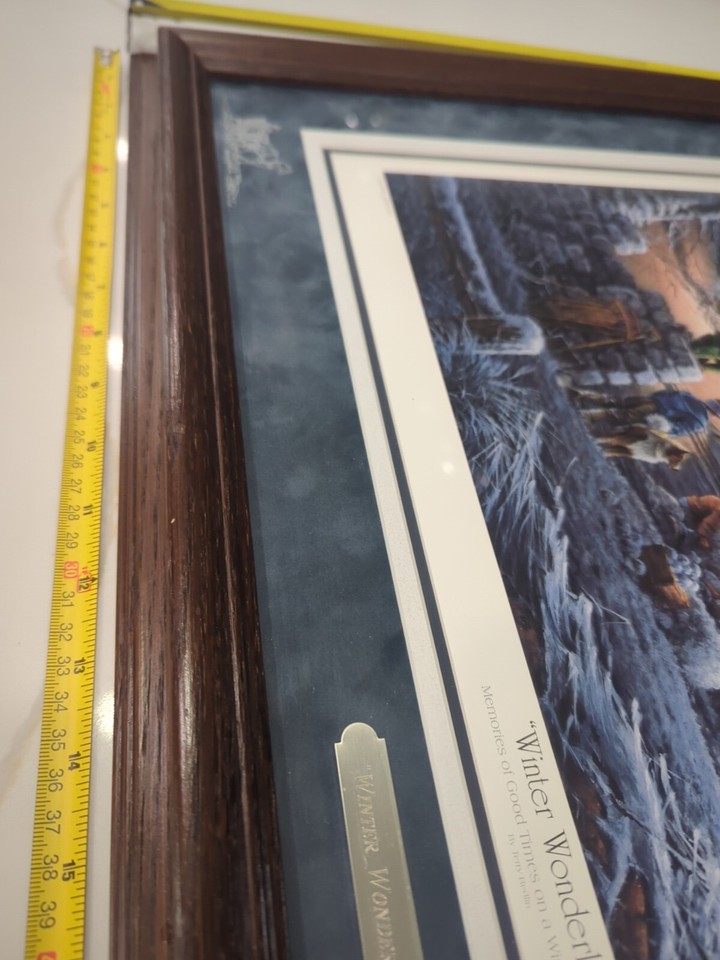 Winter Wonderland Terry Redlin Limited Edition Art Print Signed Etched ...