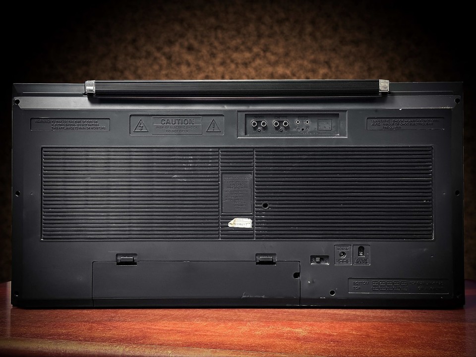 LASONIC TRC-935 🌈RaRe🌈 Vintage Stereo Ghetto Blaster Cassette Boombox ...