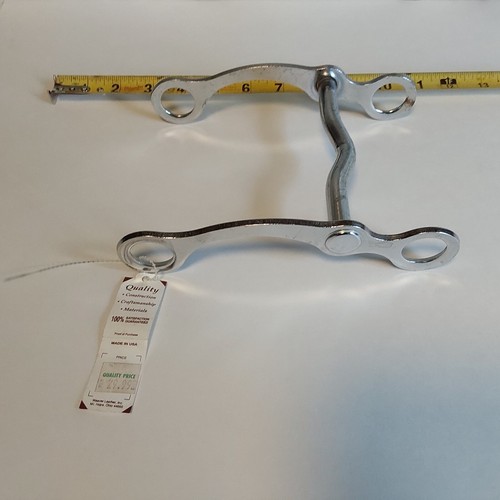 20-0348-DK Weaver Leather Horse Bit 6" Low Port Mouth NWT | eBay