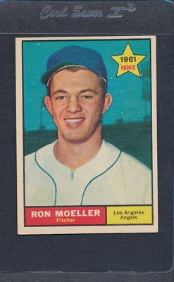 1961 Topps #466 Ron Moeller Angels EX *6053 | eBay