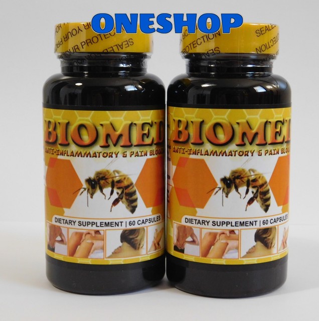 Biomed Anti-Inflamatory and Pain Blocking Bee Therapy - 60 Capsules ...