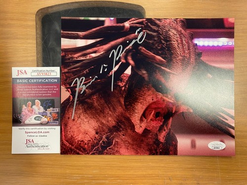 BRIAN PRINCE PREDATOR SIGNED 8X10 PHOTO JSA AUTHENTIC | eBay