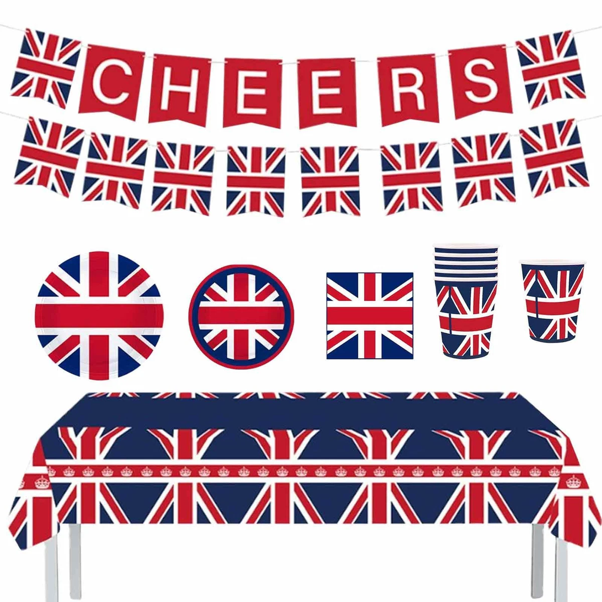 British Themed Party Decorations