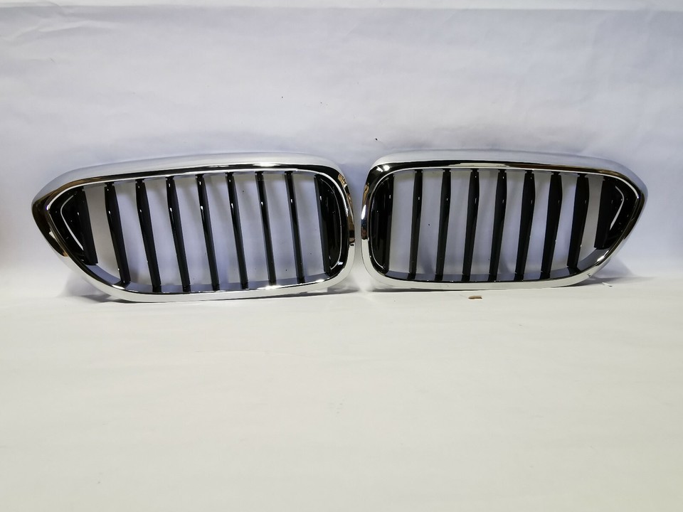 Front Bumper Grille Chrome Fit BMW 3 Series 2012-2015 51137263479 ...