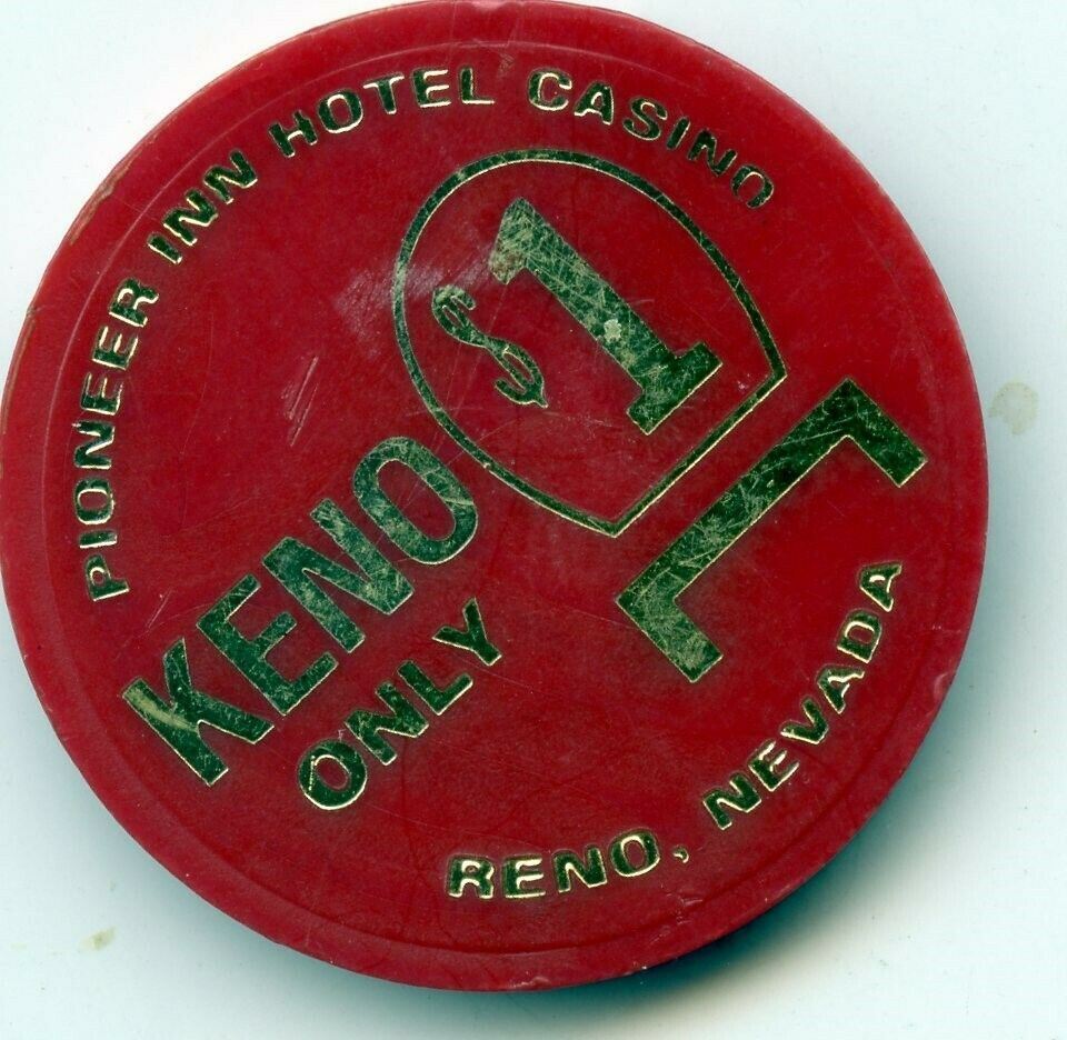 Nevada, Reno: Pioneer Inn 1.00 Keno Only Red | eBay