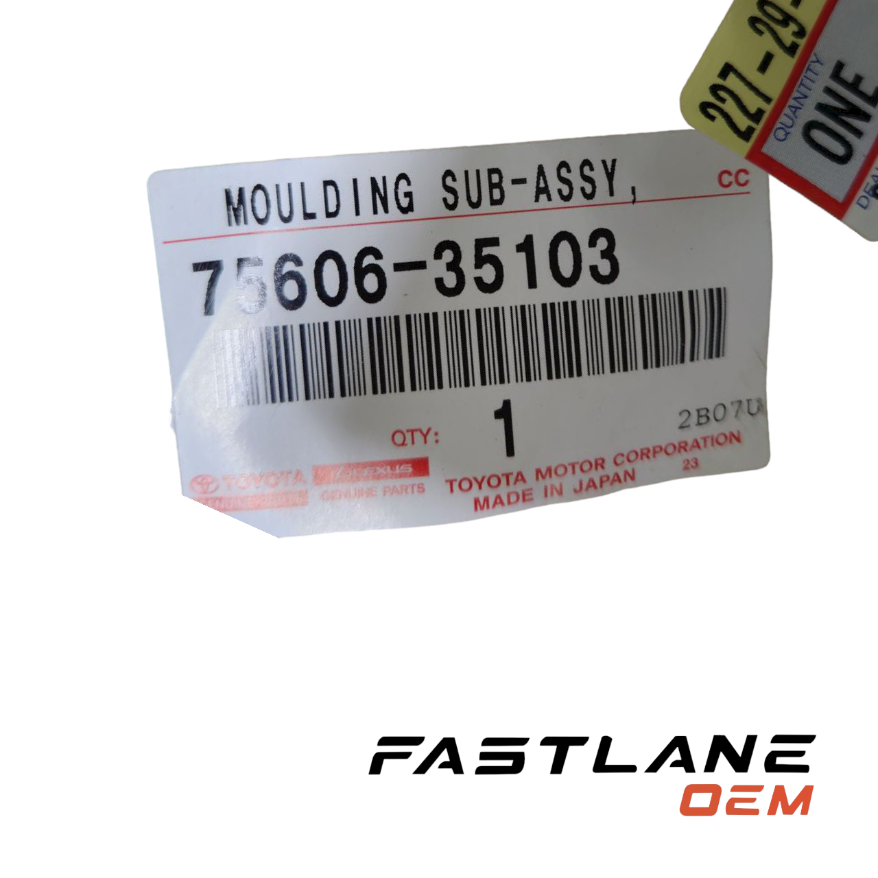 07-14 TOYOTA FJ Cruiser REAR LEFT FLARE MOLDING OEM NEW 75606-35103 | eBay