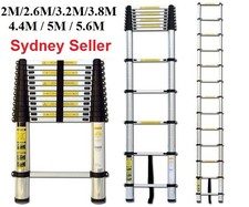 Portable Ladder Folding Ladder Roof Rack Ladder Heavy Duty Fits Most ...