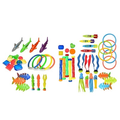 26pcs/30pcs Pack Pool Diving Toy Pool Toy for Kids Sinking Toy Set ...