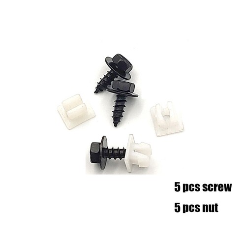 Car Bumper Trim Nylon Nut Screw Grommet Clips for Toyota | eBay