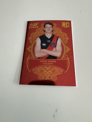 2023 SELECT LEGACY PLUS LP206 ROOKIE LEWIS HAYES ESSENDON BOMBERS #271/ ...