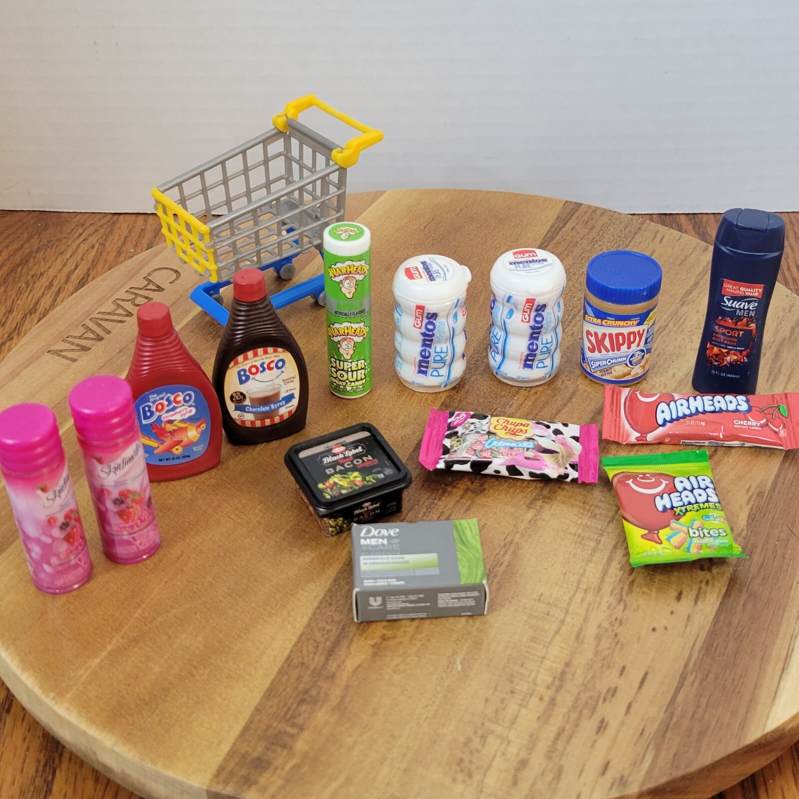 Zuru 5 Surprise Mini Brands Lot of 14 Foods Candy Soap Mentos Air Heads ...