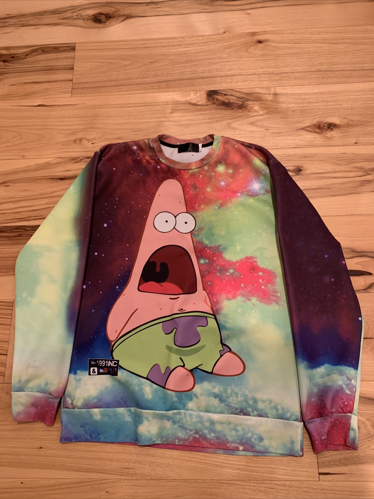 Patrick Star Galaxy Sweatshirt Size XL SpongeBob Full… - Gem