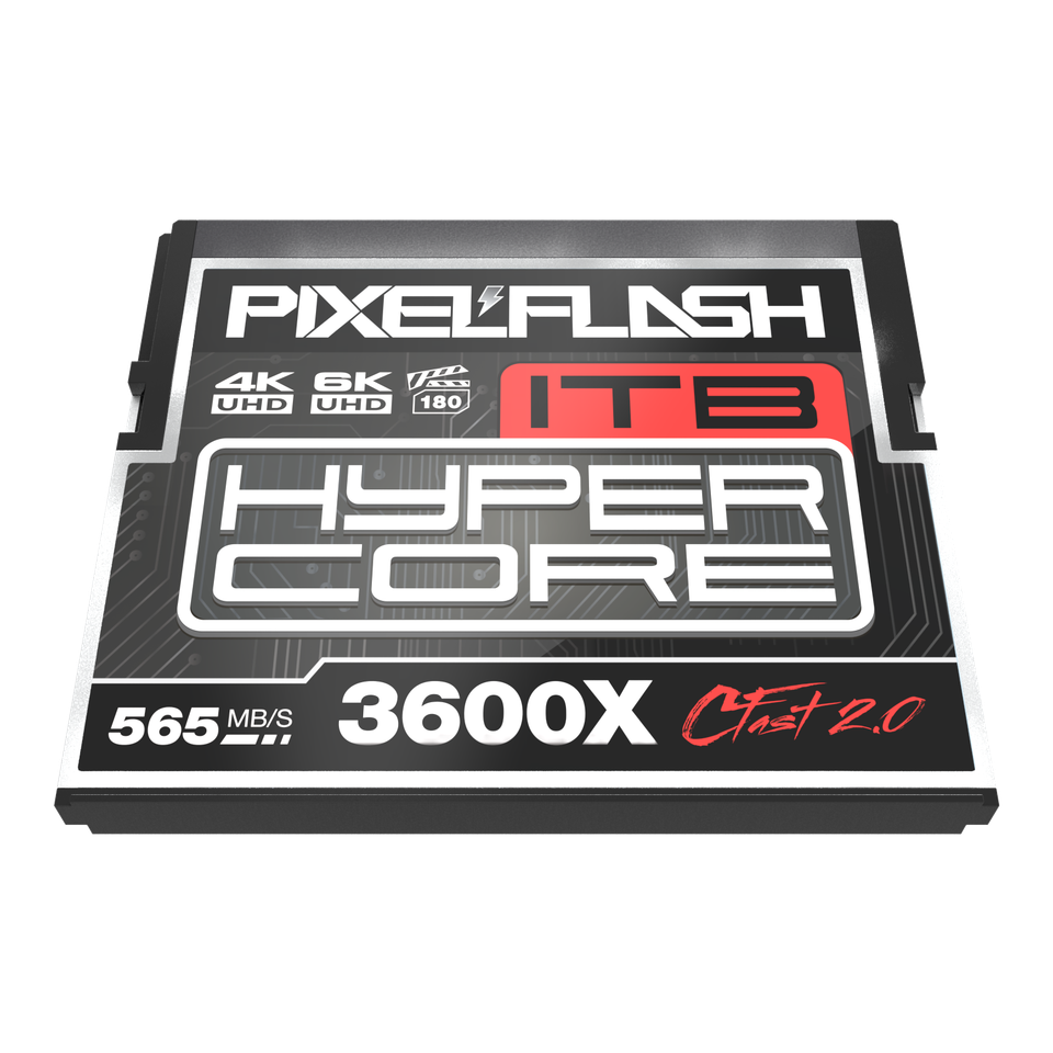 Pixelflash CFast 2.0 Memory Card Hypercore 3700x 3600x Write 550MBs ...