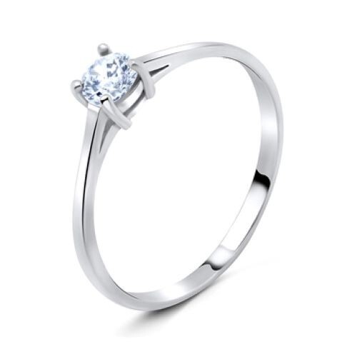 Prong Set CZ .925 Sterling Silver Ring 4MM | eBay