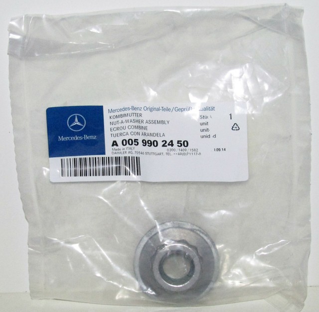 NEW GENUINE MERCEDES BENZ NUT-A-WASHER ASSEMBLY OEM PART NO. A ...