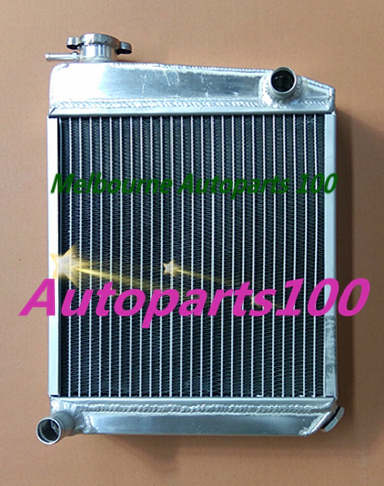 50mm ALLOY ALUMINUM RADIATOR & Fan for AUSTIN ROVER MINI 1275 GT 1959 ...