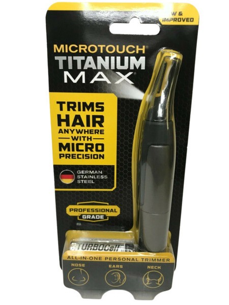 Micro Touch Titanium Hair Removal Trimmer - Gray for sale online | eBay
