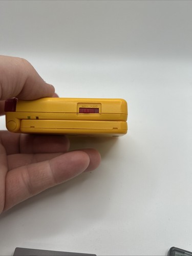 Pikachu gameboy advance sp authentic With Games A++++ Condition New ...