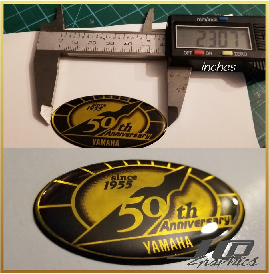 yamaha 50th anniversary sticker decal | eBay