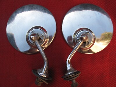 vintage Pair of Lucas Style Jaguar XK120 XK140 XK150 Round Fender ...