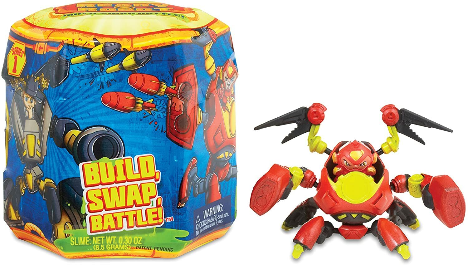 READY 2 ROBOTS SINGLE PACK - Collectible Robot - Build Swap Battle ...