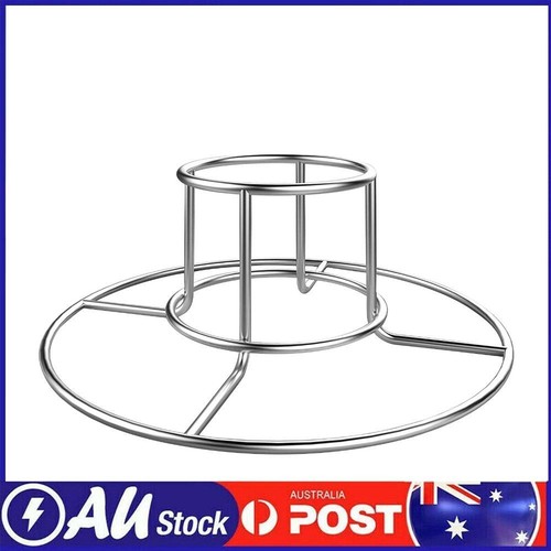 Beer Can Turkey Rack Stainless Steel Chicken Stand Vertical for Smoker ...