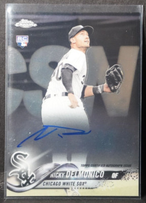NICKY DELMONICO—2018 Topps Chrome Rookie Autographs #RA-ND—AUTO/SIGNED ...