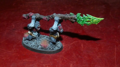 Warhammer: AOS: Orruk Warclans: Bonesplitterz: painted Savage Big ...