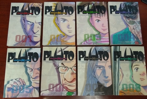 Pluto Manga ENGLISH (Complete Series Vol. 1-8) Viz Signature | eBay