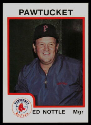 1987 ProCards Ed Nottle Pawtucket Red Sox | eBay