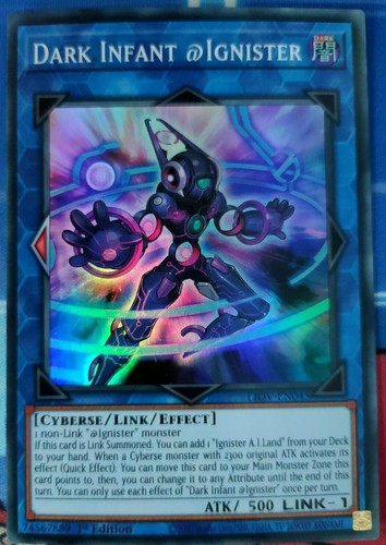 Dark Infant @Ignister, 1st Edition, Super Rare, LIOV-EN045, Yu-Gi-Oh ...