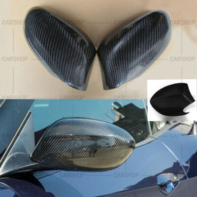 For BMW Z4 E89 09-16 Dry Real Carbon Fiber Side Rear View Mirror Cover ...