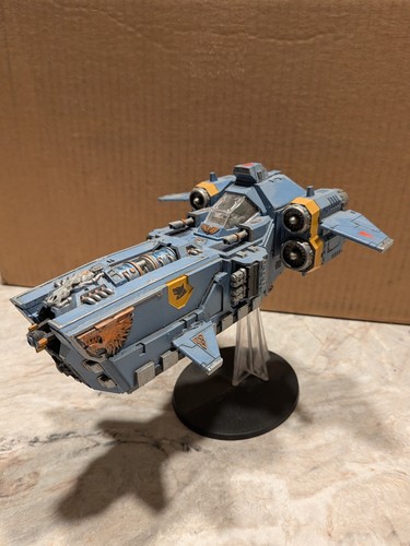 Warhammer 40k Space Wolves Stormfang Gunship | eBay