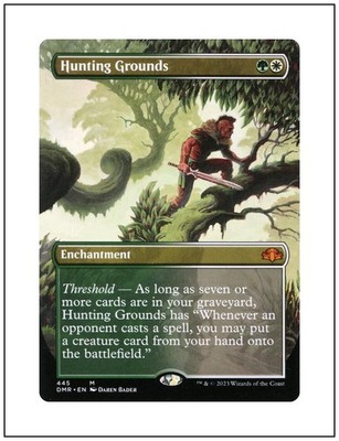 1x Hunting Grounds, Borderless Art, Magic the Gathering MTG NM | eBay